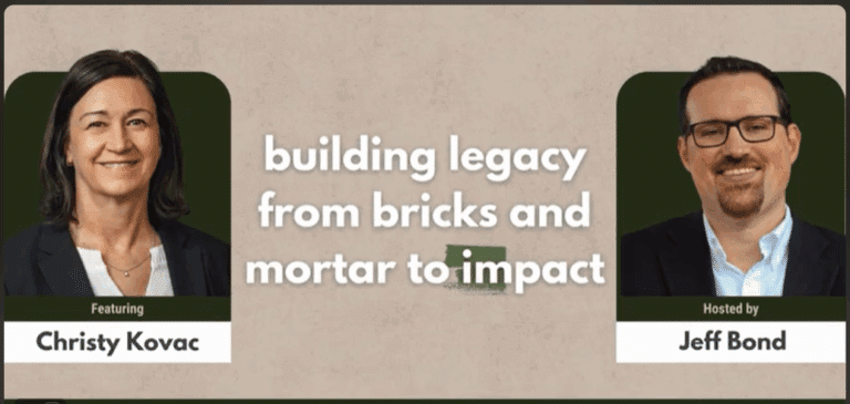 Building Legacy from Bricks and Motar to Impact - The Steward Chair ...